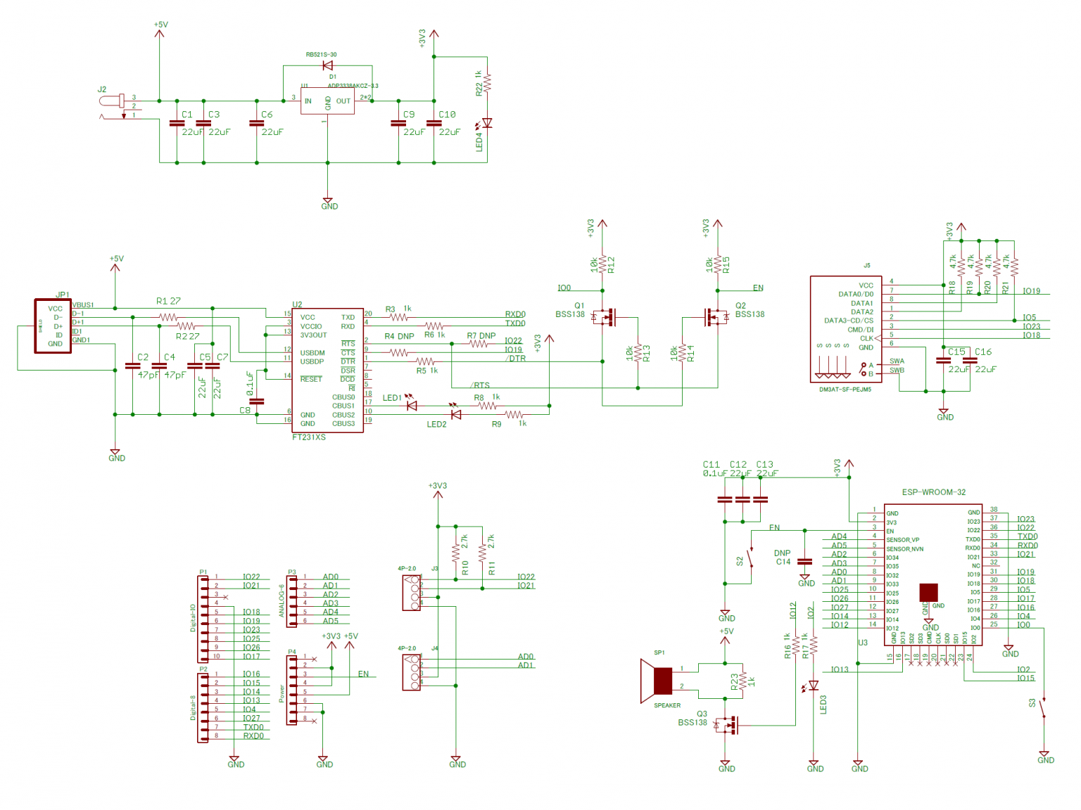 ESP32搭載Arduino形基板IoT Express（2017年11月号付録） | トランジスタ技術